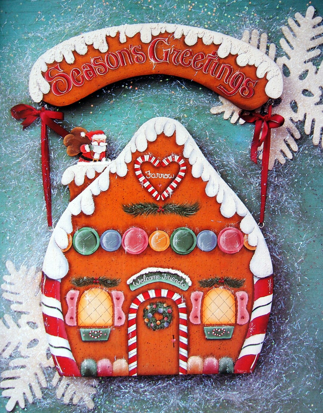 Sugar Plum Christmas by Nancy Farrow Vintage Tole and Decorative ...