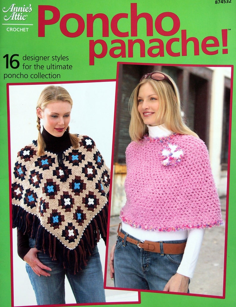 Poncho Panache 16 Designer Styles for the Ultimate Poncho - Etsy
