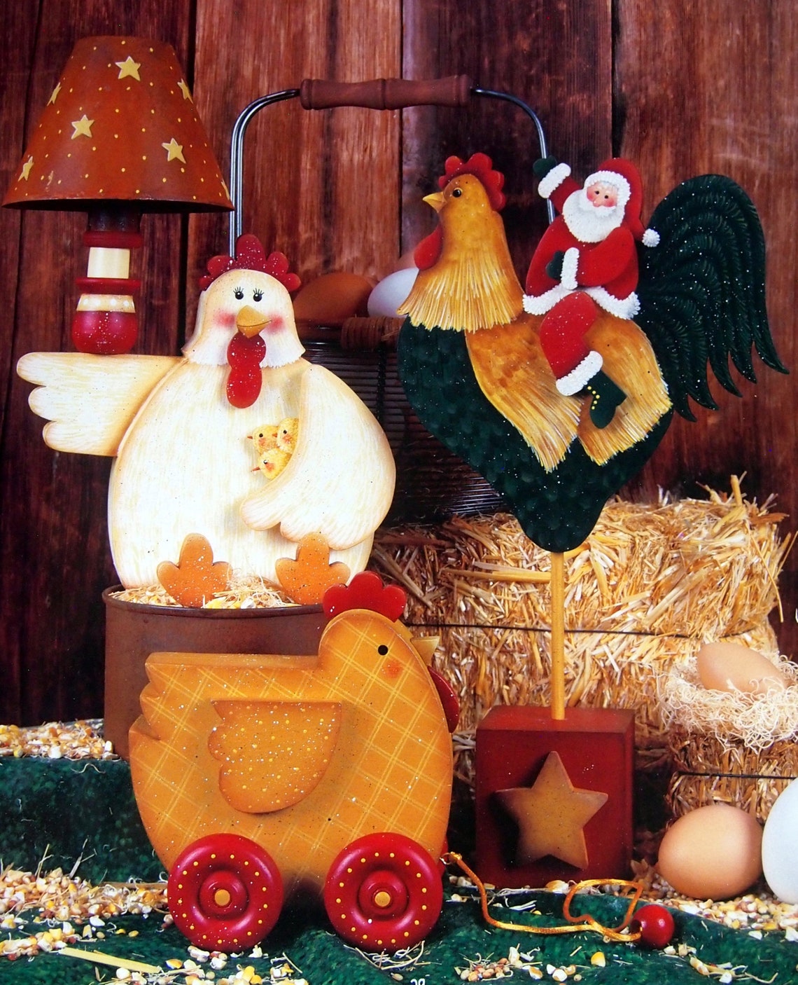 The Chicken Chronicles Hatched by Margaret Wilburn Vintage Tole and ...