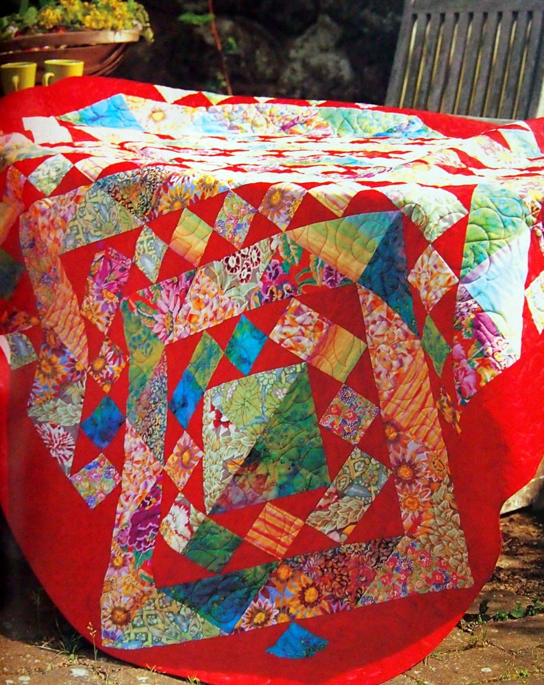 Quick Colorful Quilts 15 Sizzling New Fast and Easy Quilts - Etsy