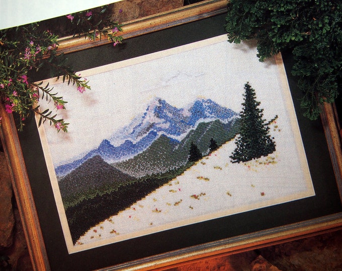 Just Cross Stitch Vintage Cross Stitch Pattern Magazine February 1991 ...