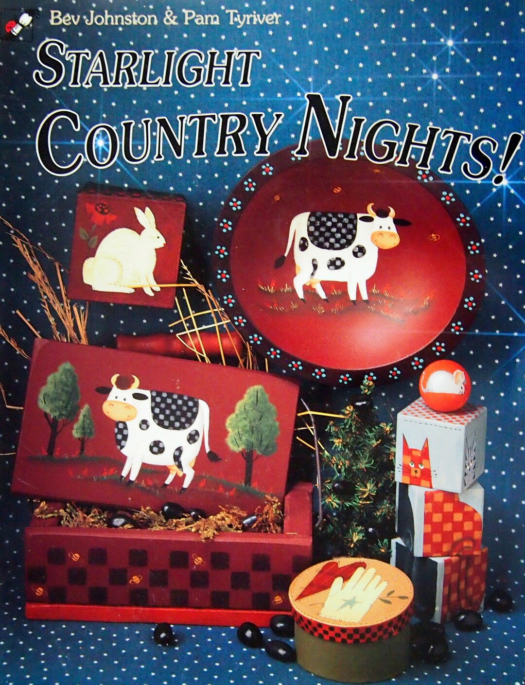 Starlight Country Nights! by Bev Johnson and Pam Tyriver Vintage Tole ...