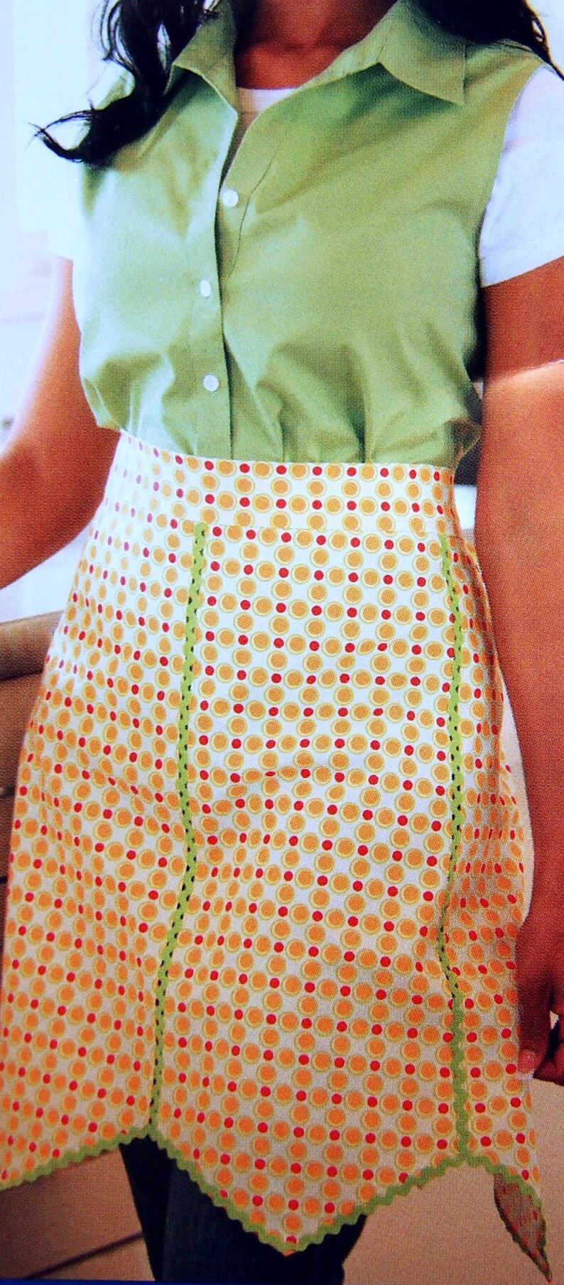 Rick Rack Apron IJ872 by Amy Barickman and Indygo Junction Sewing ...