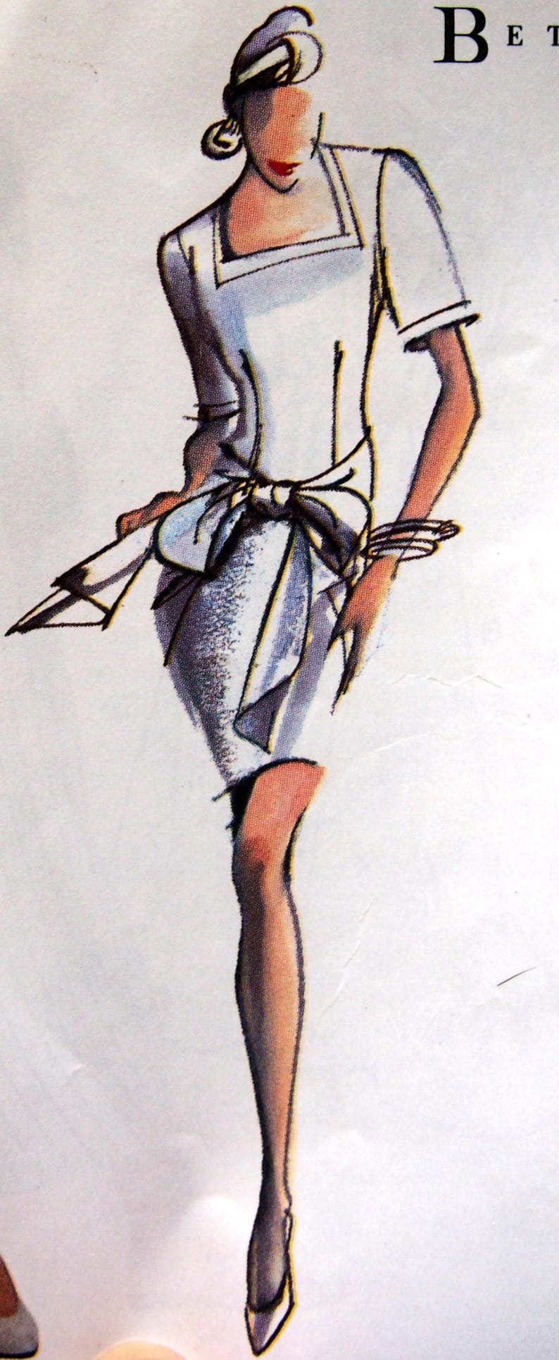 Misses' Jacket & Dress - Betty Jackson (READ DESCRIPTION) Vogue ...