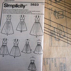 Misses' Dress With Skirt and Length Variations Size 6, 8, 10, 12, 14 ...