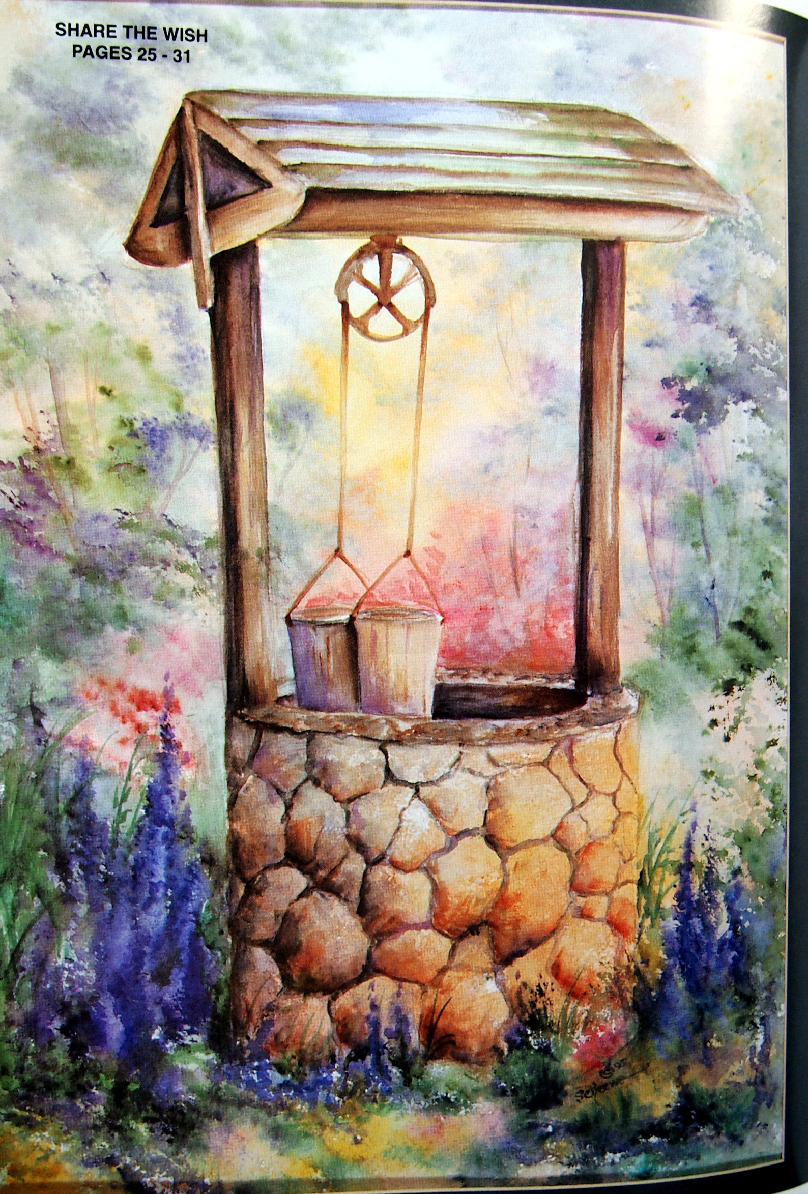 Watercolor - the Garden Scene - Scheewe Art Workshop Series 3 by Susan ...