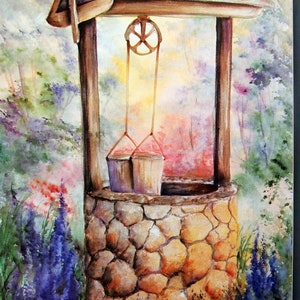 Watercolor - the Garden Scene - Scheewe Art Workshop Series 3 by Susan ...