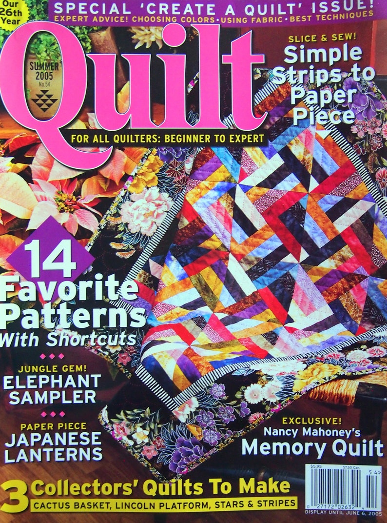 Quilt for All Quilters: Beginner to Expert Quilt Pattern Magazine ...