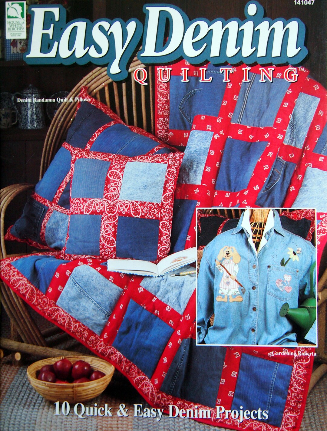 Easy Denim Quilting - 10 Quick & Easy Denim Projects Vintage Quilting ...