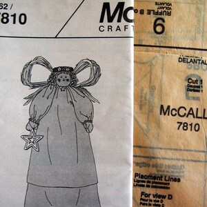 Angels Mccall's Crafts 7810 Vintage Uncut Sewing Pattern 1995 - Etsy
