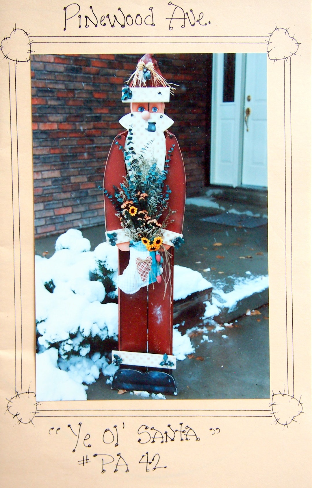 Ye Ol' Santa by Jalyn S. Kelley and Pinewood Ave. Vintage Tole and ...