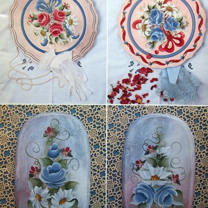 Country Manor Florals - Featuring Old World Colourglazing by Sharon ...