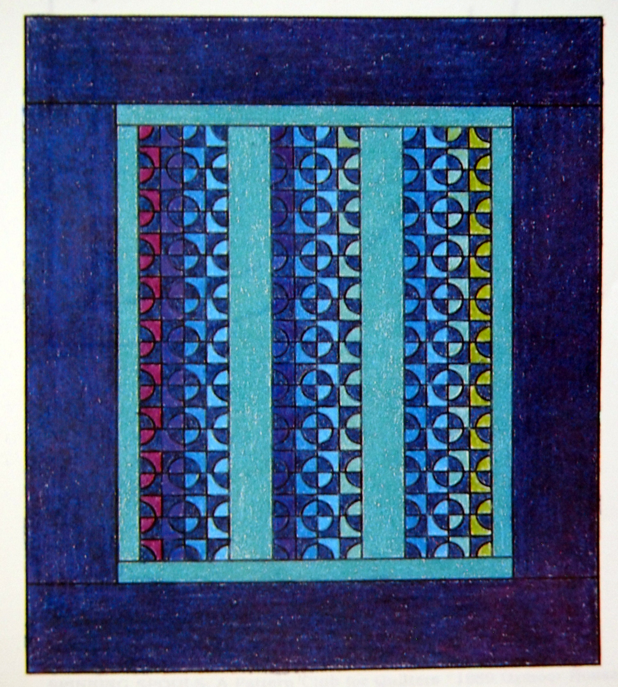 Quilt Pattern Mill Wheel Quilt Sewing Pattern Plastic Template Kits ...