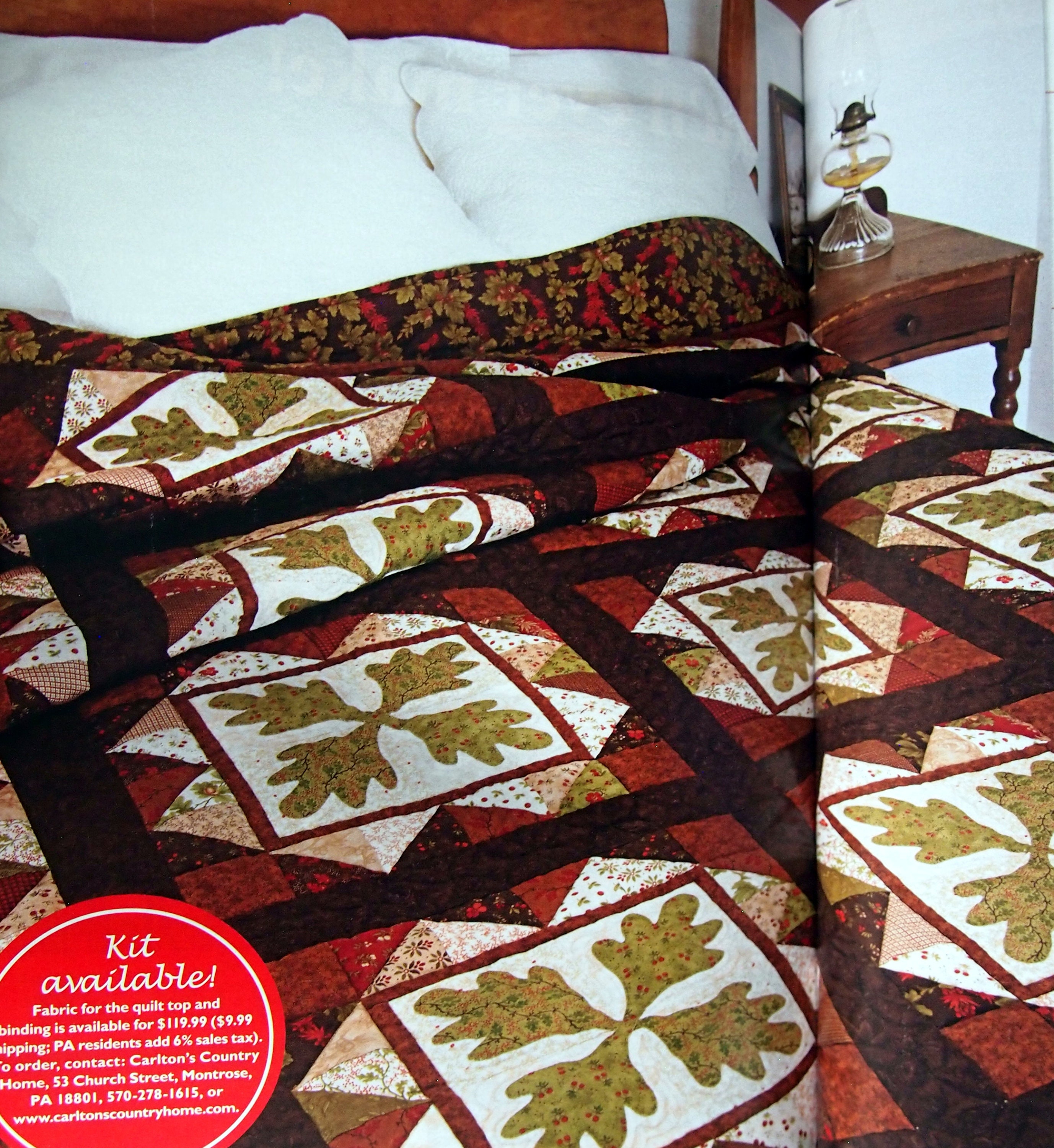 Quilt America's 1 Quilting Magazine Quilt Pattern | Etsy