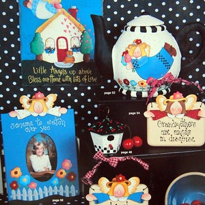 Everyday Angels by Pat Olson Vintage Decorative Painting Pattern Book ...