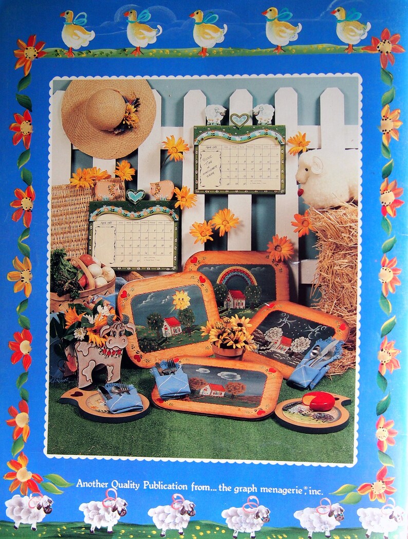 Sunflower Farm - Gingerbread Folk Art by Sharon Furner and Dorris ...