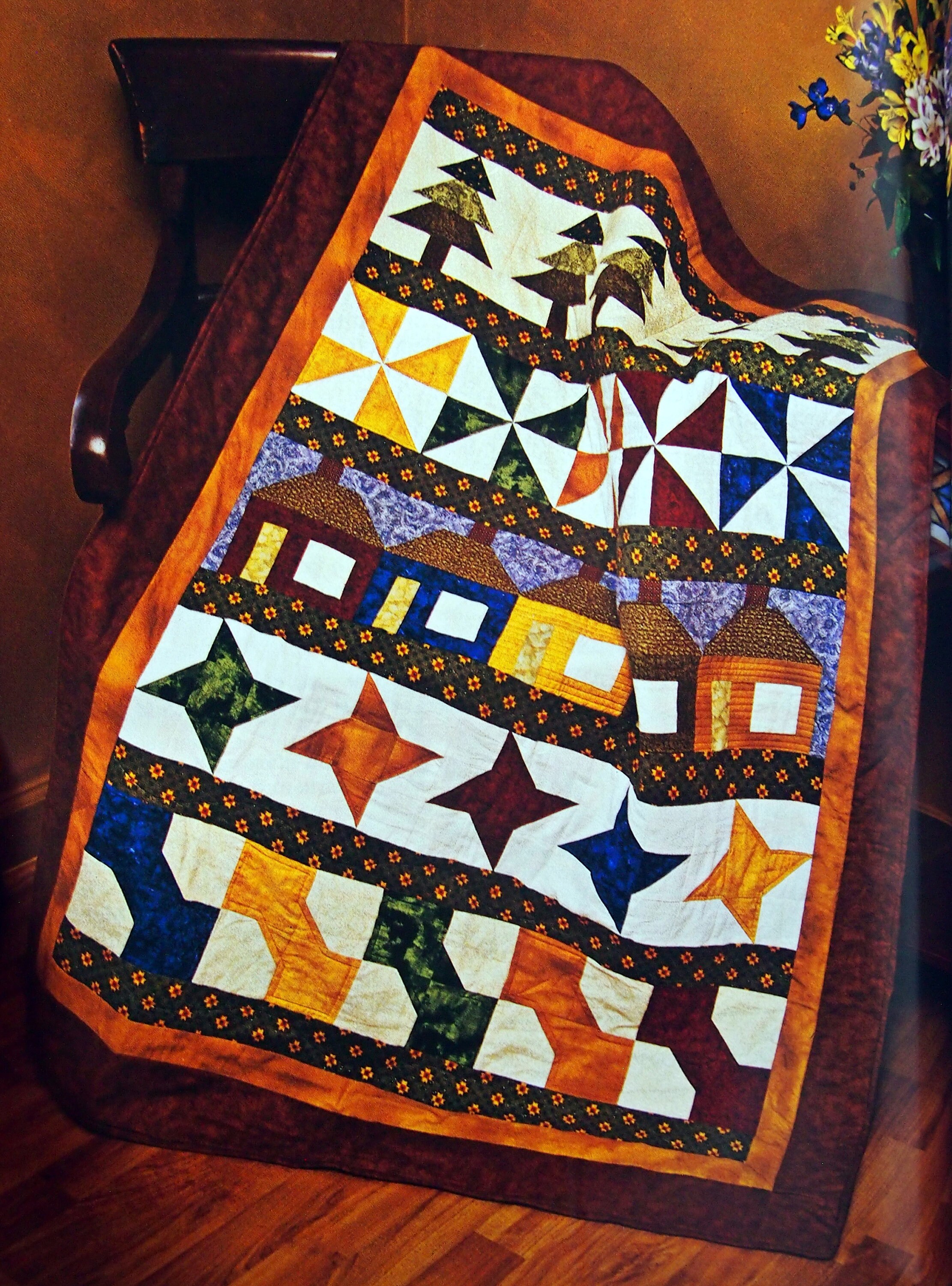 Quilt - 14 Summer-cool Quilts - Quilt Pattern Magazine August/september ...