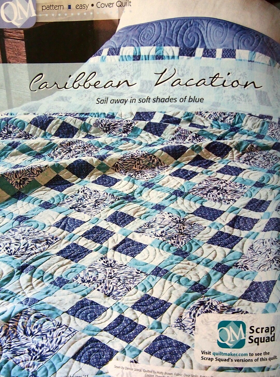 Quiltmaker Quilt Pattern Magazine January/february 2013 - Etsy