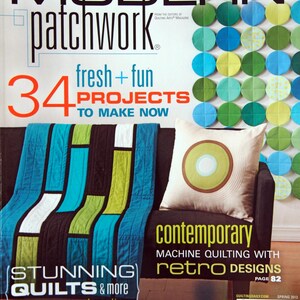 Modern Patchwork 34 Fresh Fun Projects to Make Now Quilt Pattern ...