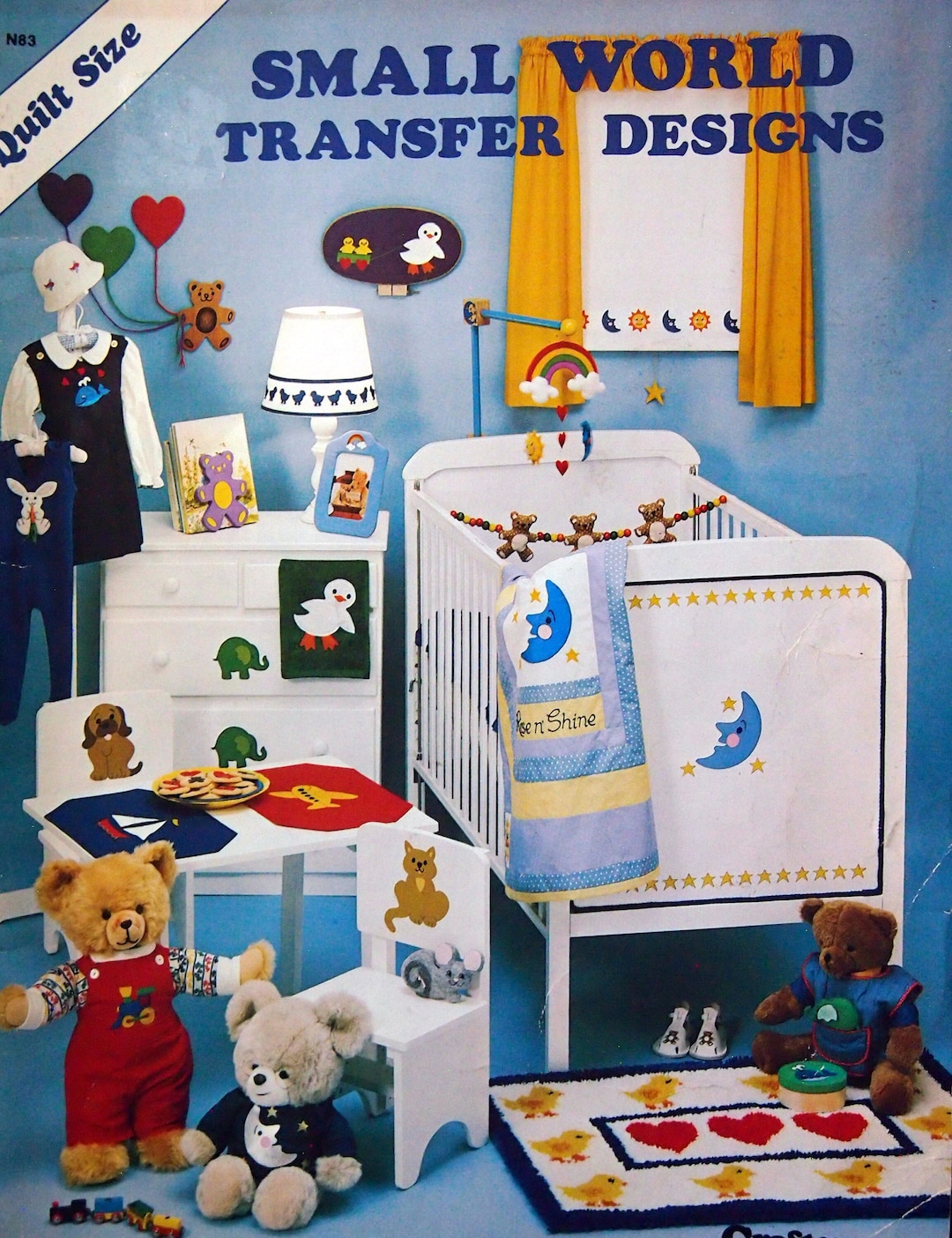 Small World Transfer Designs by Craftways Vintage Iron on Transfer ...