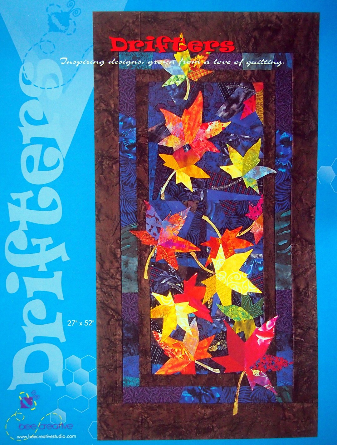 Drifters by Bee Creative Quilt Pattern Packet 2002 - Etsy