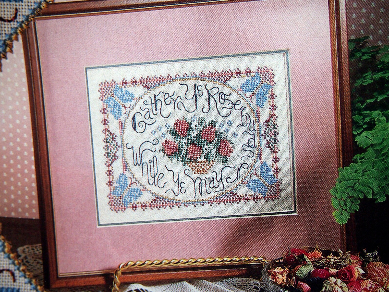 Cross Stitch and Country Crafts Vintage Cross Stitch Pattern - Etsy