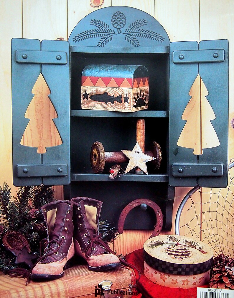Welcome Back to the Cabin by Debbie Crabtree Lewis Vintage Tole and ...