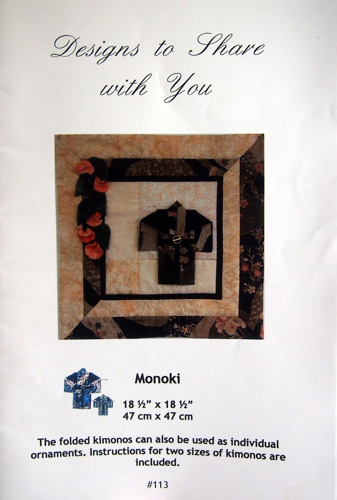Monoki Kimono by Ursula Riegel and Designs to Share With You Vintage ...