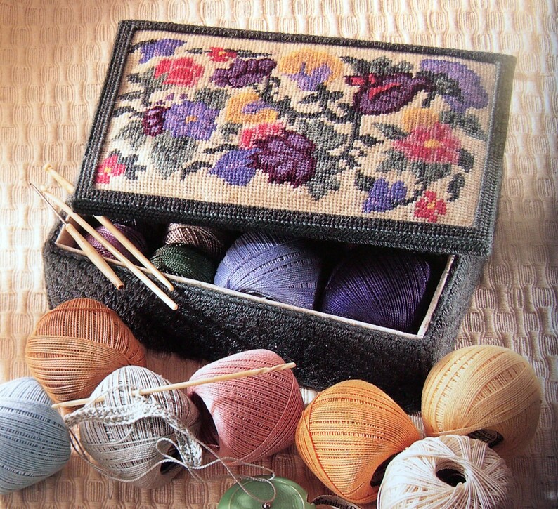 Hand Stitched Boxes by Meg Evans Vintage Hardcover Needlework - Etsy