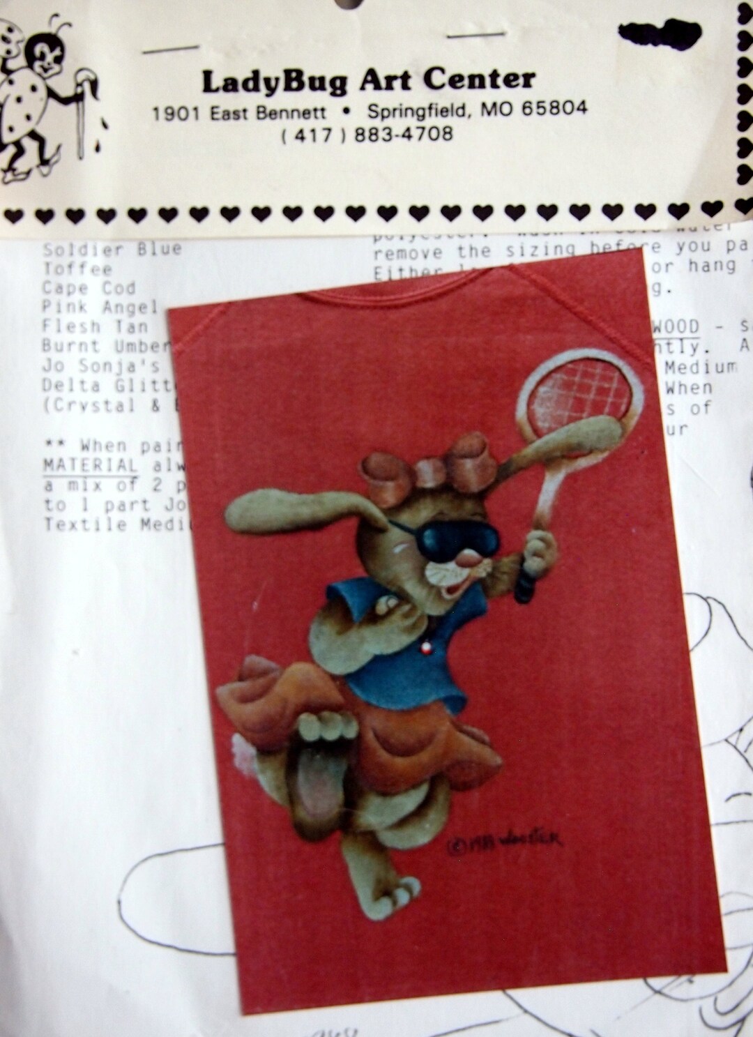 Crissy - Wooster's Wabbits by Pat Wooster Vintage Tole and Decorative ...