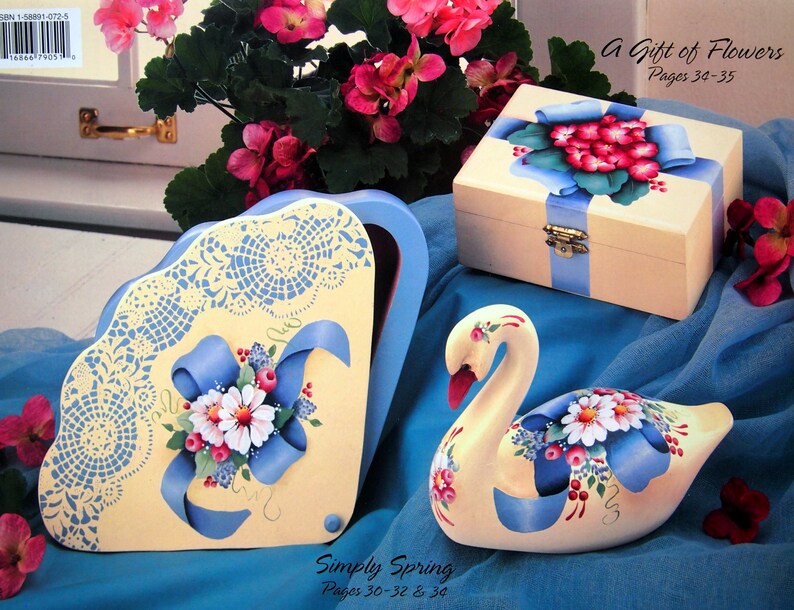 Fresh From the Garden by Donna Kerr Vintage Tole and Decorative ...