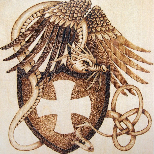 Pyrography Stencil - Etsy