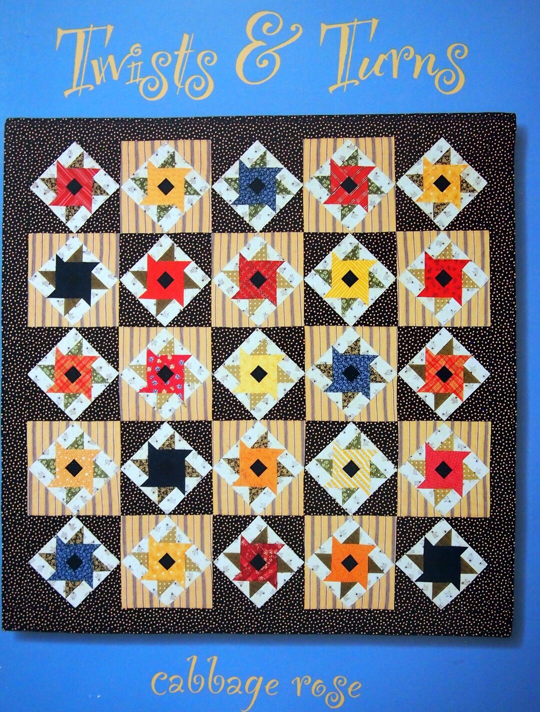 Twists & Turns by Cabbage Rose Quilting and Sewing Pattern - Etsy