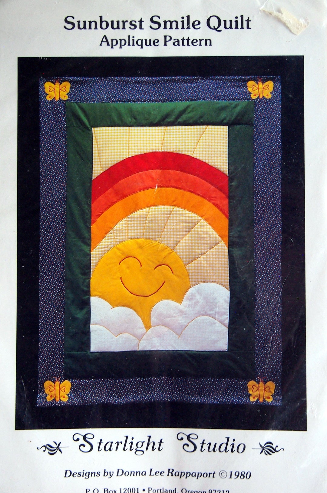 Sunburst Smile Quilt by Donna Lee Rappaport and Starlight Studio ...