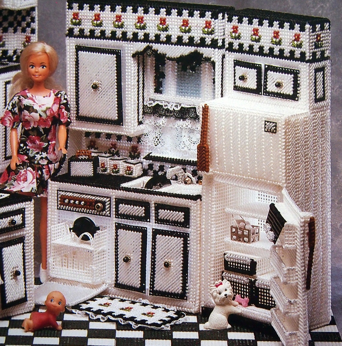 Kitchen Fashion Doll Dream Home 23 Piece Kitchen Design by | Etsy