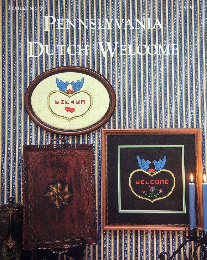 Pennsylvania Dutch Welcome Leaflet No. 10 by Christine Huber - Etsy