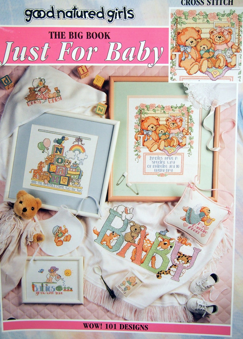 The Big Book Just for Baby 101 Designs by Good-natured Girls - Etsy