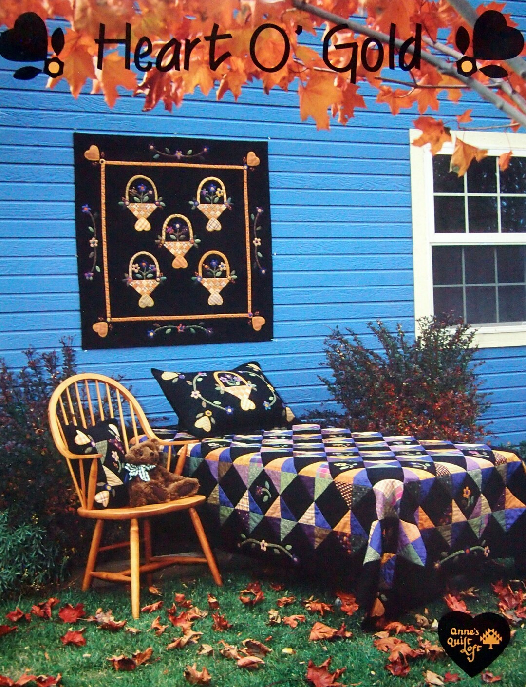 Heart O' Gold by Anne Cosgrove and Anne's Quilt Loft Vintage Quilt ...