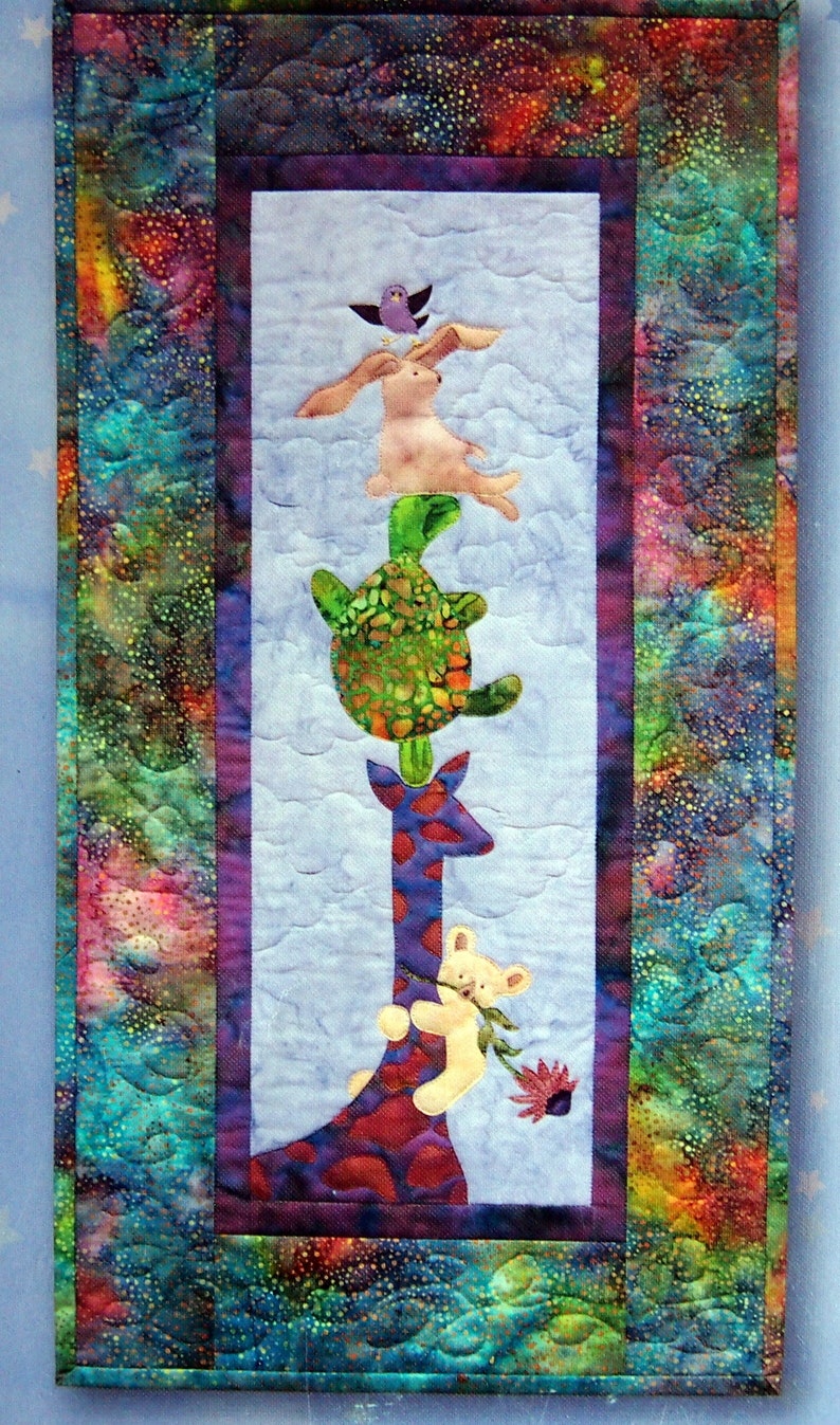 Tippy Top Block One Giraffe Park by Mckenna Ryan and Pine - Etsy