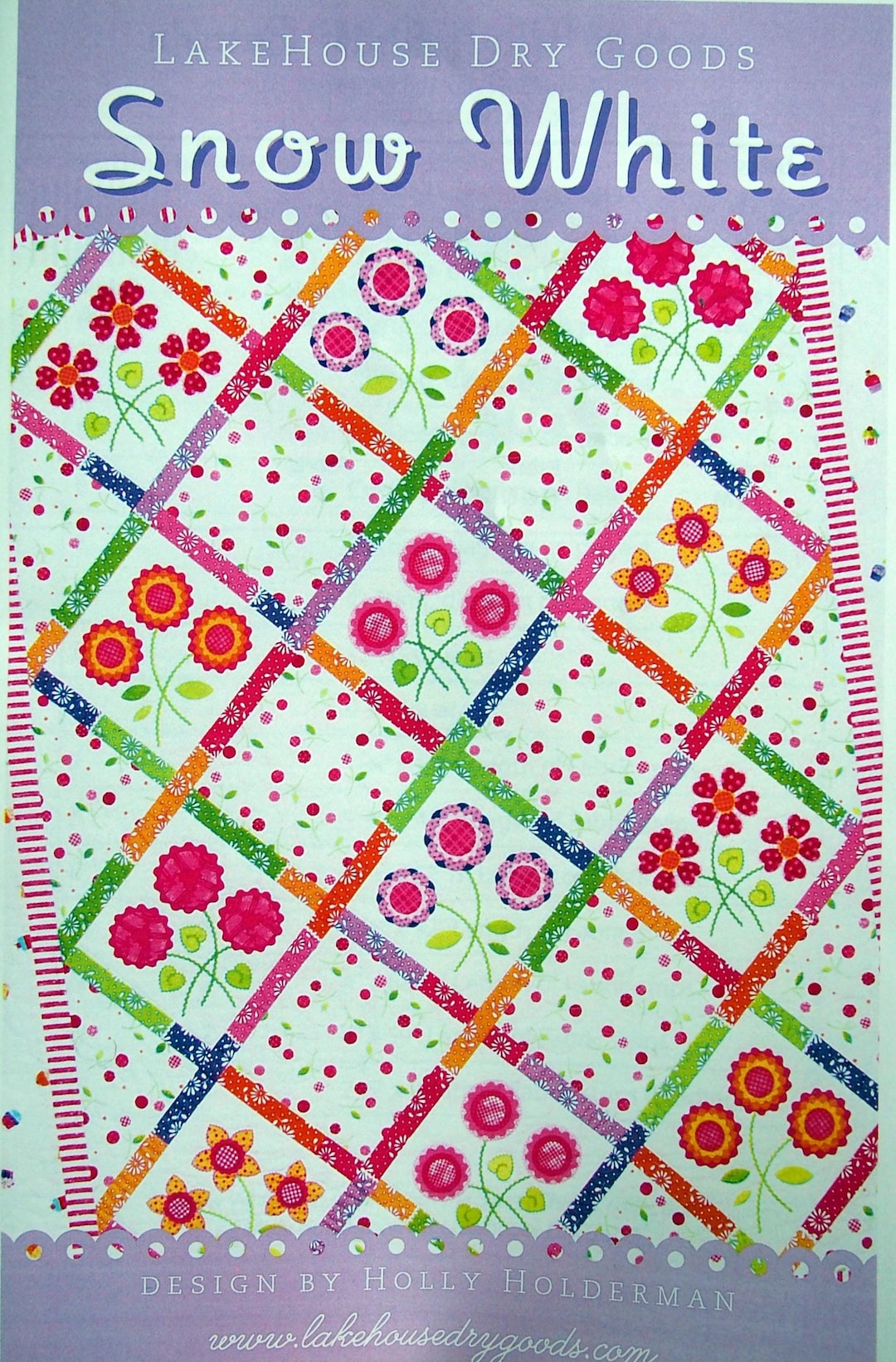 Snow White by Holly Holderman and Lakehouse Dry Goods Quilt Pattern ...
