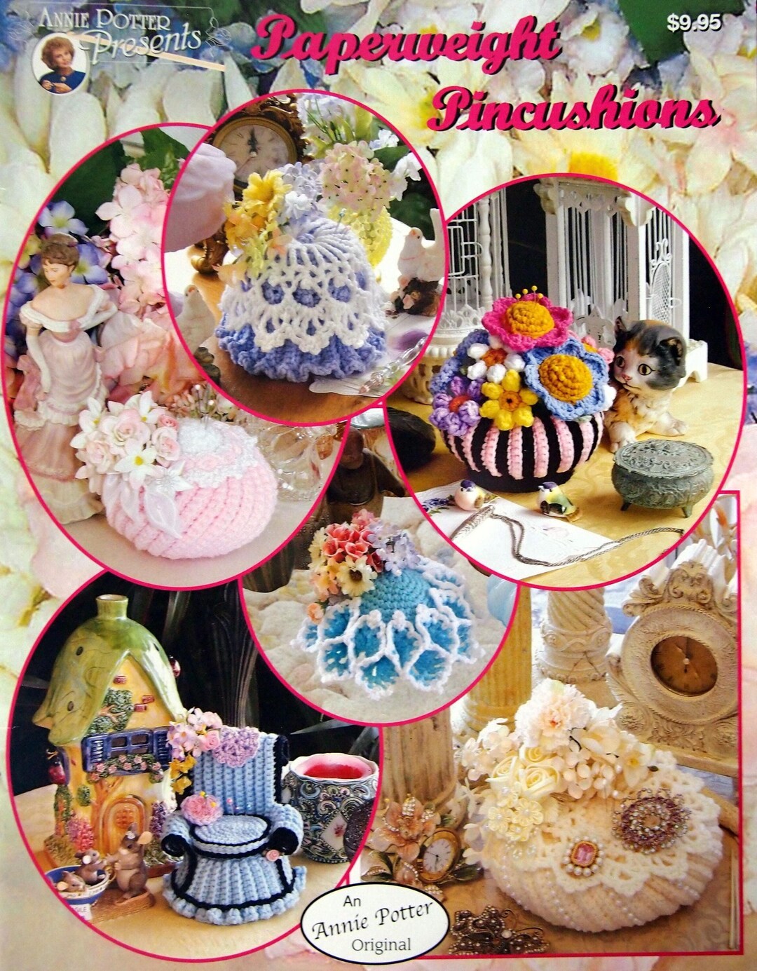 Paperweight Pincushions by Annie Potter Crochet Pattern Leaflet 2005 - Etsy