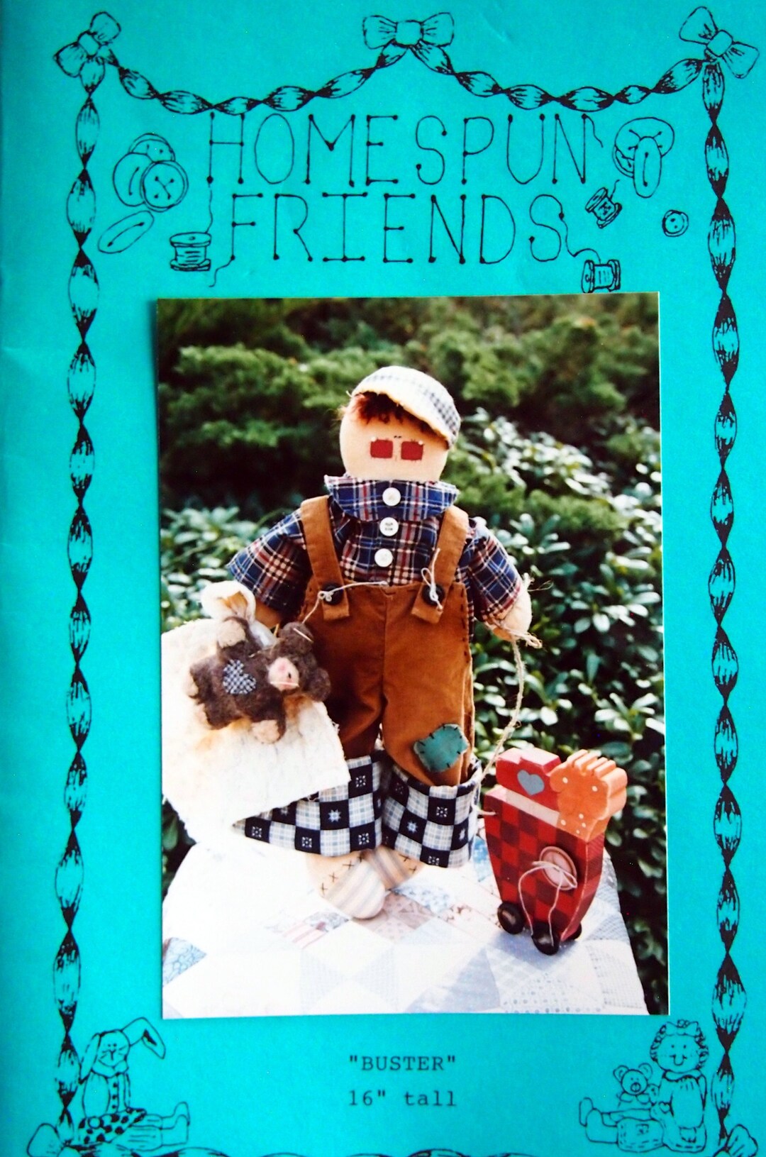 Buster by Debbie Fritz and Homespun Friends Vintage Sewing and Painting ...
