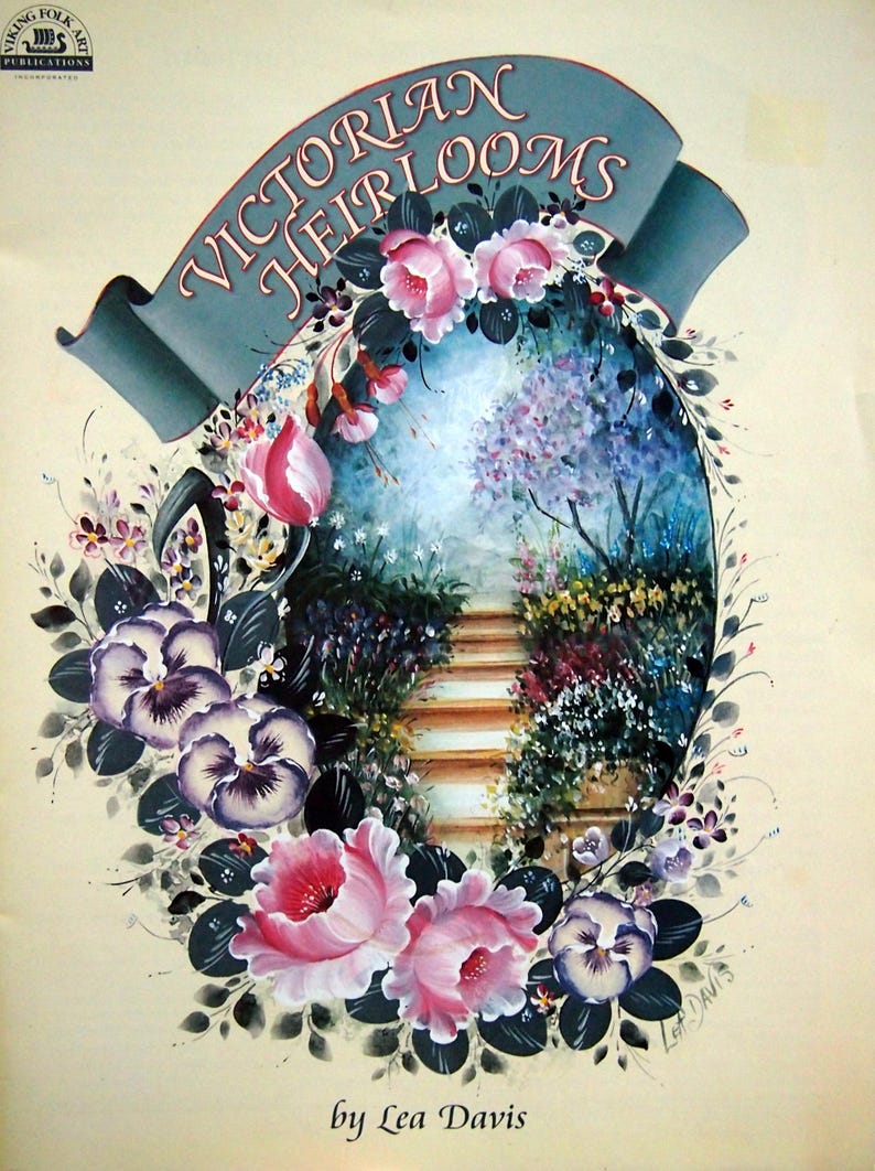 Victorian Heirlooms by Lea Davis Vintage Tole and Decorative Painting ...