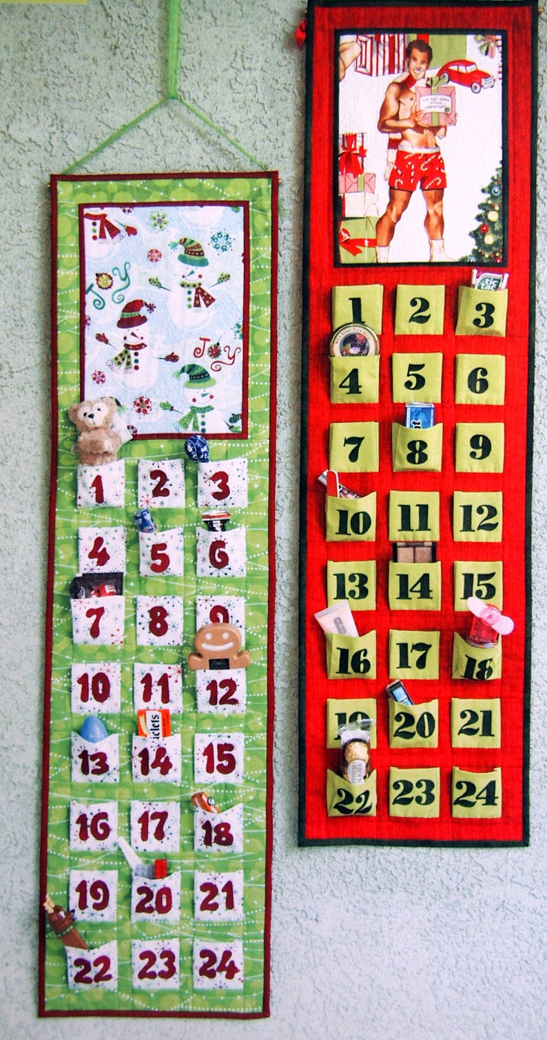 Countdown - an Advent Calendar With Pockets by Hunter's Design Studio ...