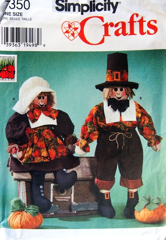 28 Inch Dolls Clothes And 6-1/2 Inch Pumpkin Simplicity | Etsy