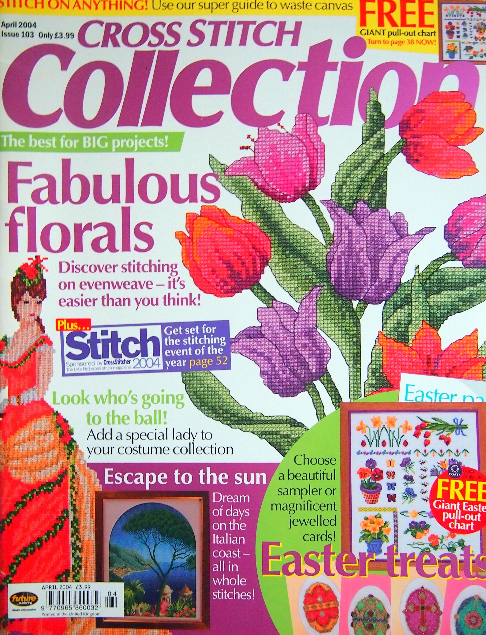 Cross Stitch Collection Issue 103 British Cross Stitch Pattern - Etsy