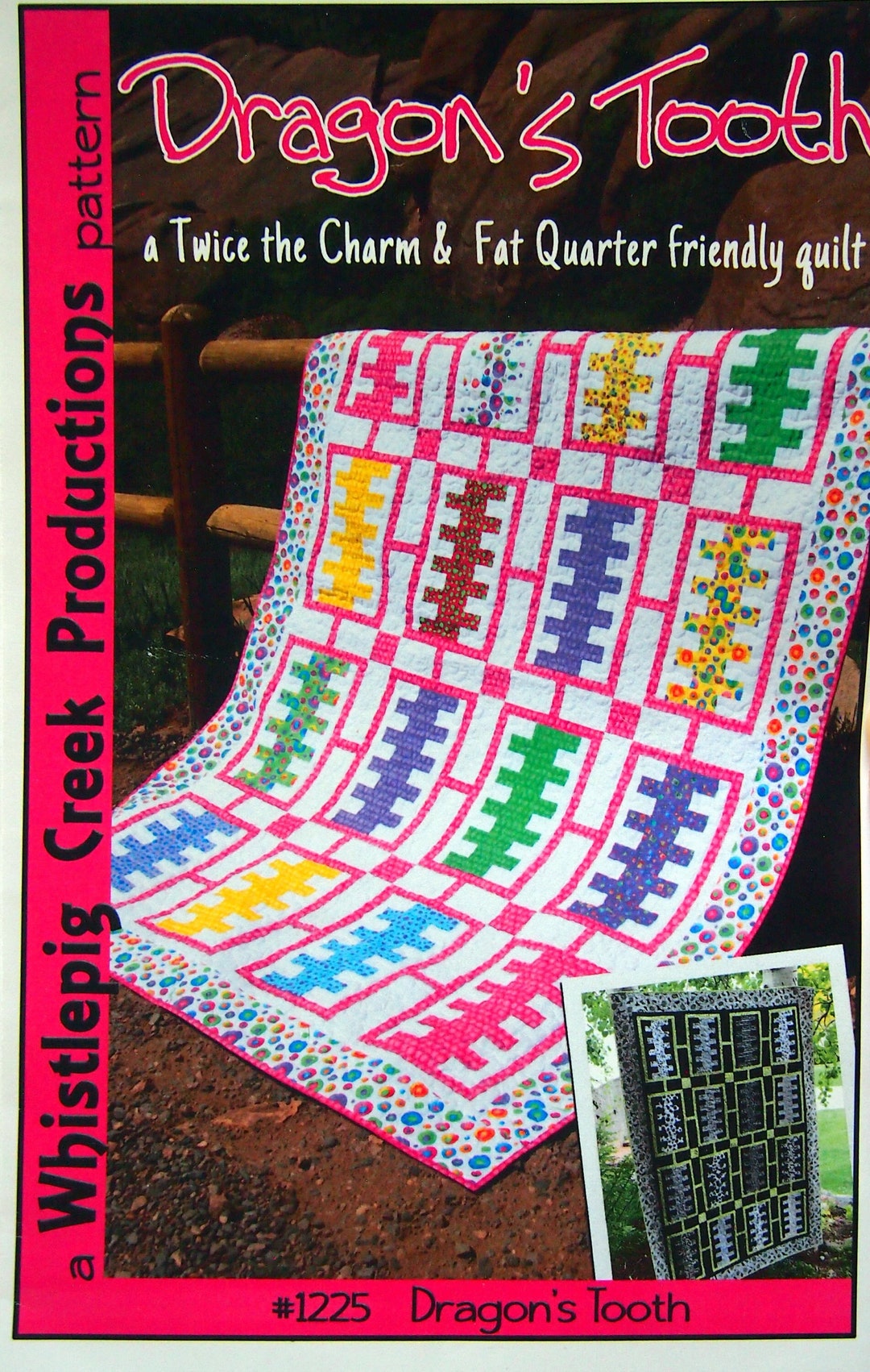 Dragon's Tooth - A Fat Quarter Friendly Project by Susan Marsh and ...