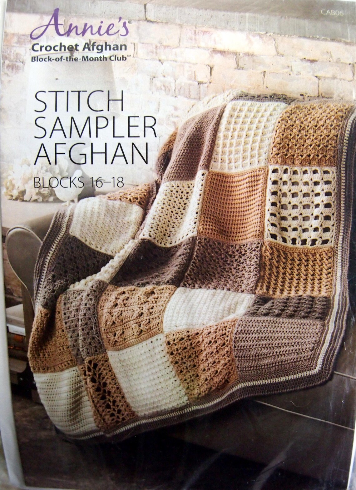 Blocks 16-18 (with DVD Tutorial) - Stitch Sampler Afghan by Annie's ...