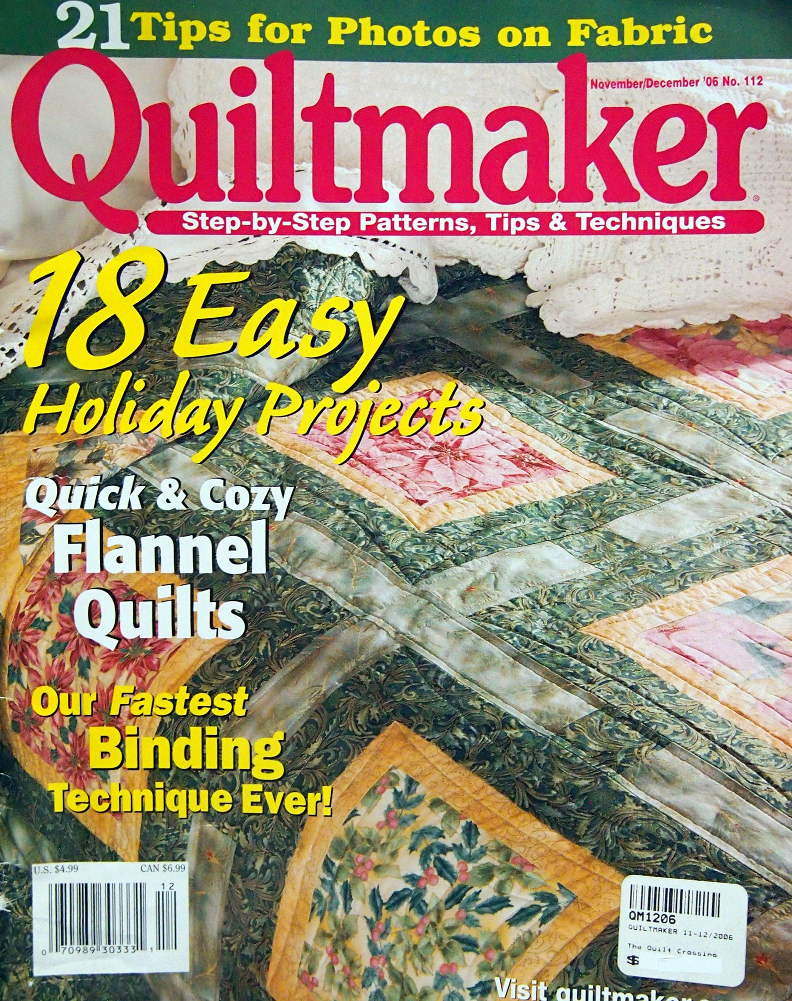 Quiltmaker Step-by-step Patterns Tips & Techniques Quilt - Etsy