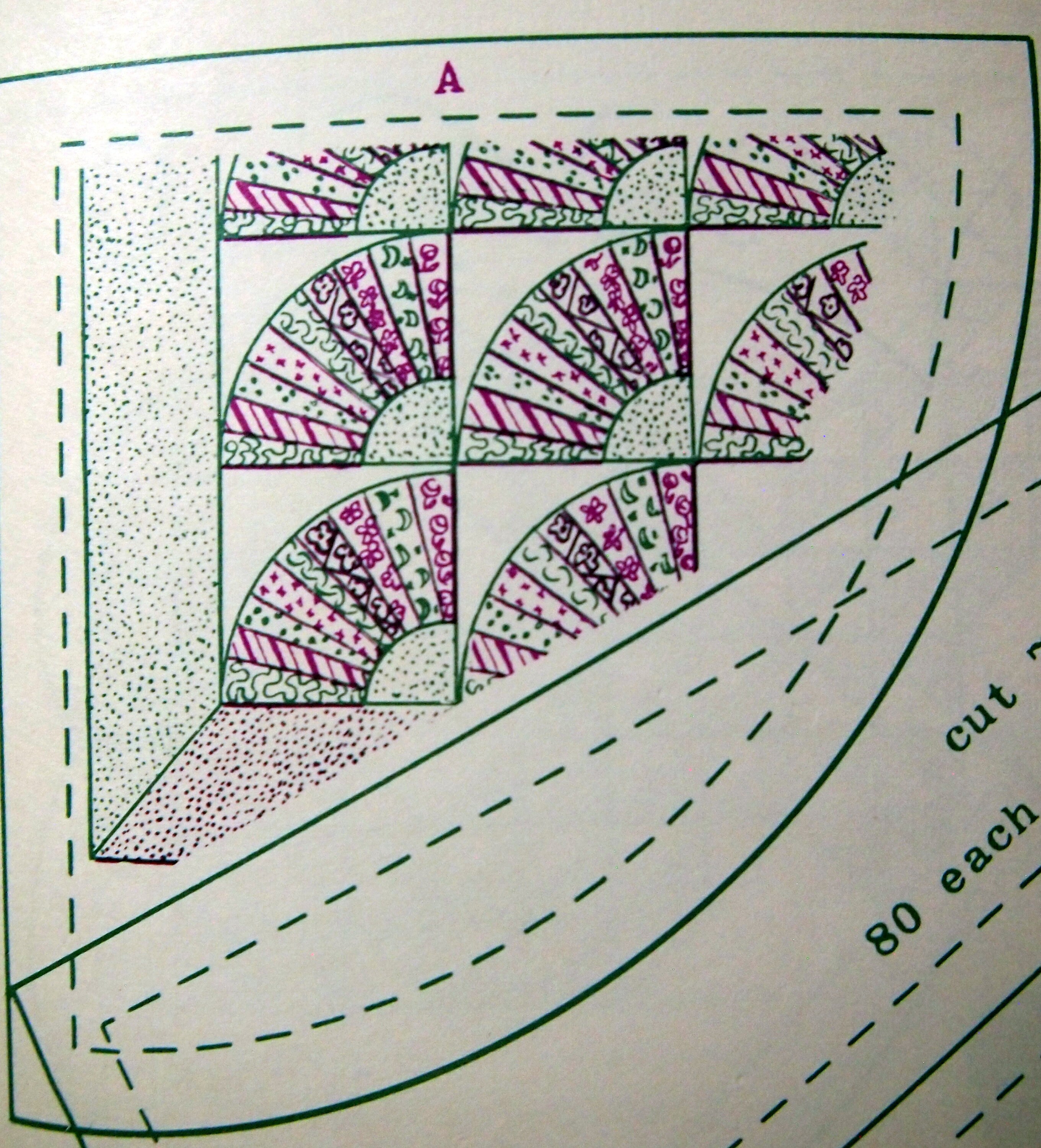 Quilts - Modern - Colonial - Patterns for Cutting Guides With Complete ...